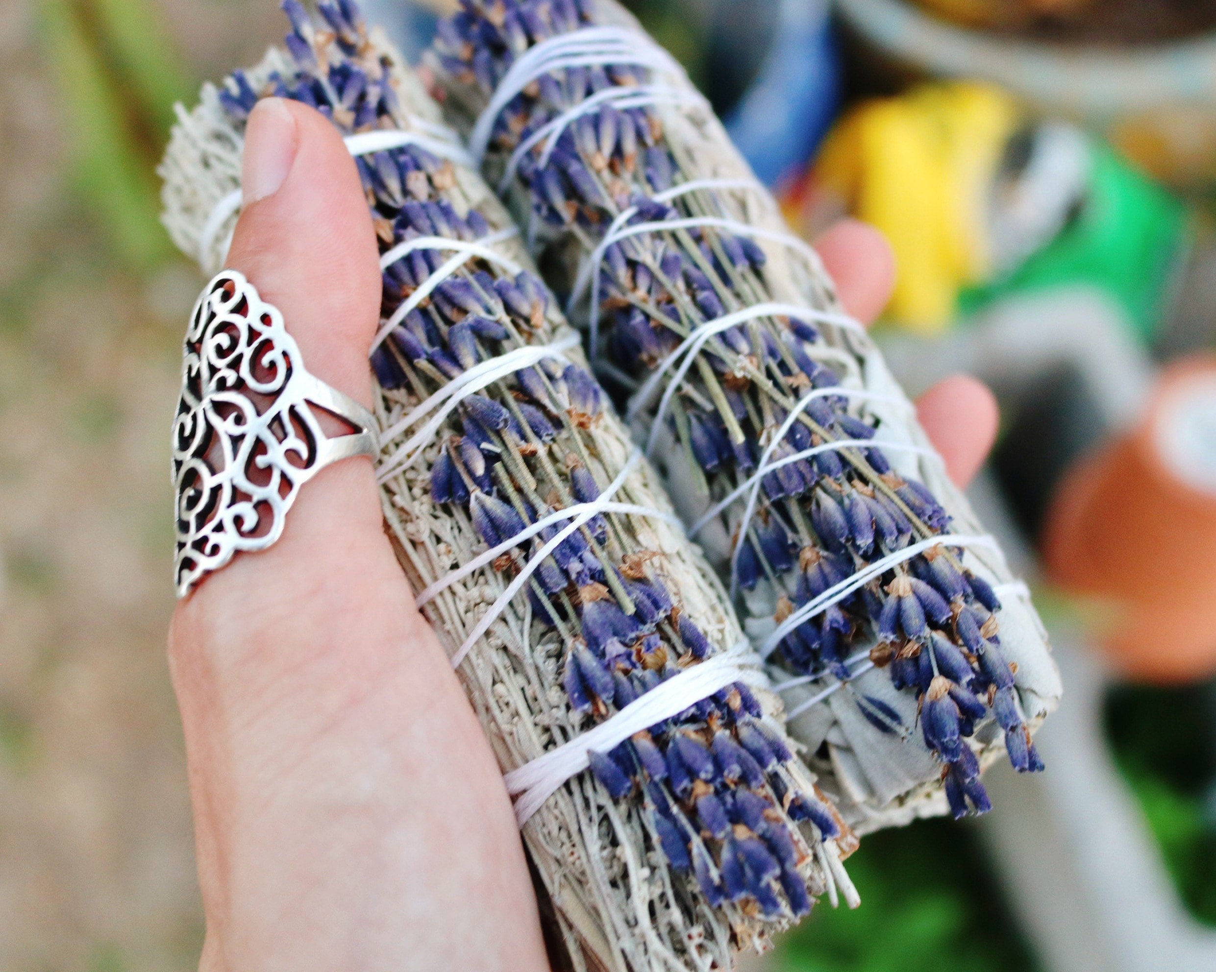 WHOLESALE 50 or 20 X Sage & Lavender Smudge Sticks for Peace and ...