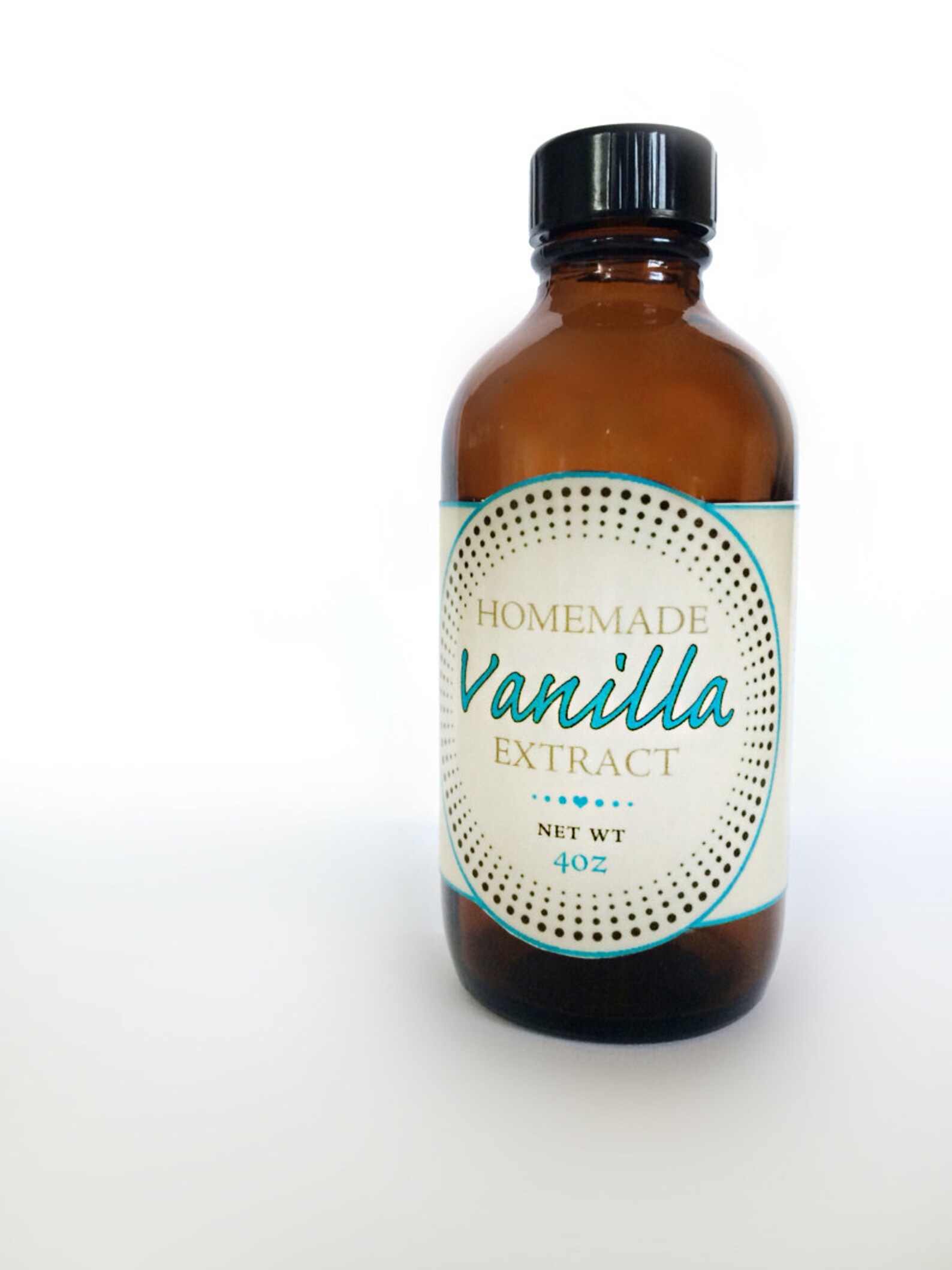 Cute 8oz VANILLA Extract Label - Instant Download - Digital File ONLY ...