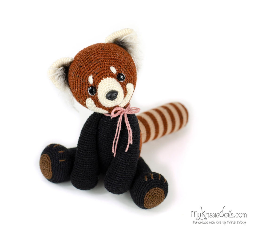 Crochet Pattern - Red Panda Ruby - Etsy