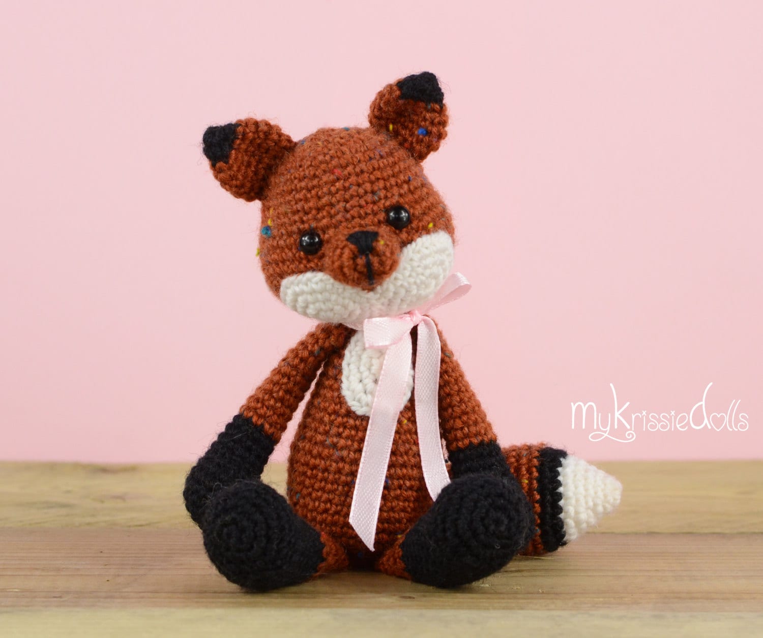 Crochet Pattern MINI Fox Victor - Etsy Denmark