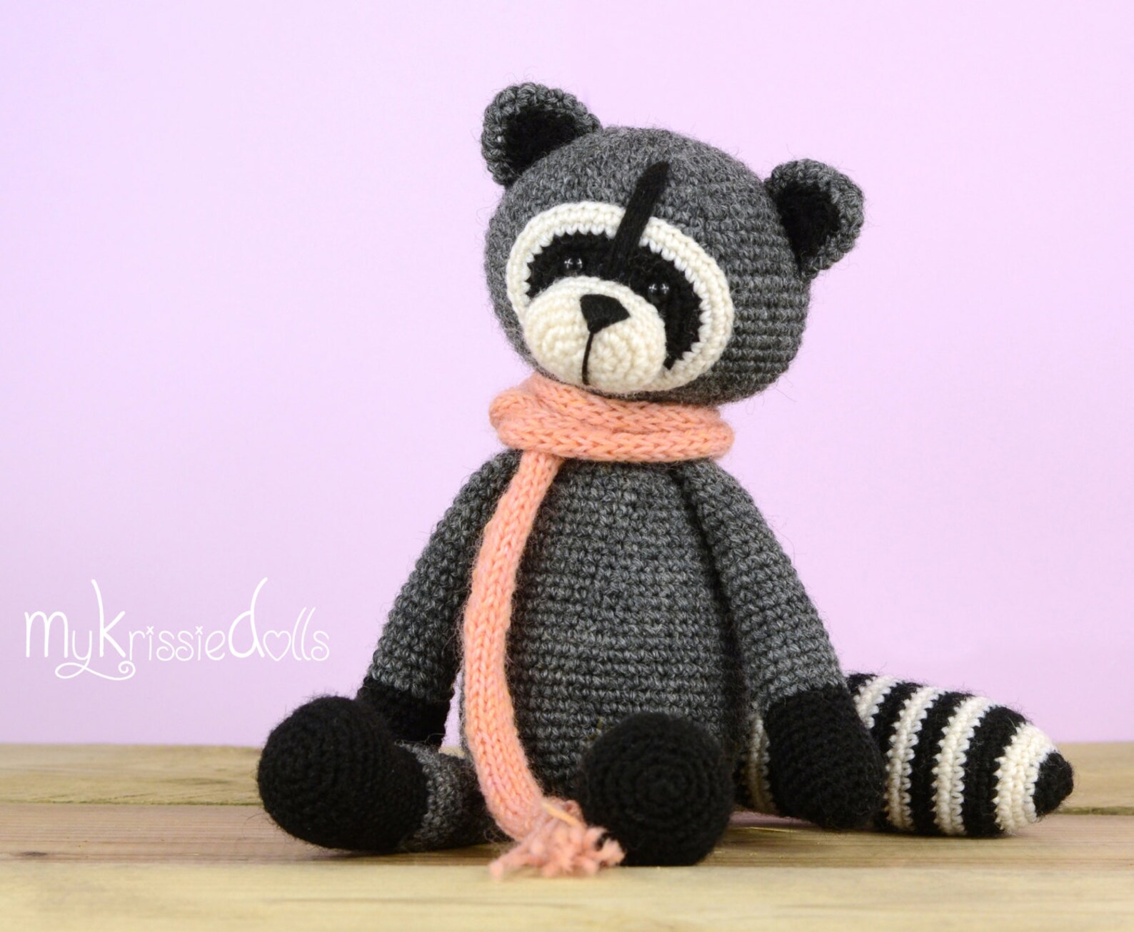 Crochet Pattern Raccoon Rocky - Etsy