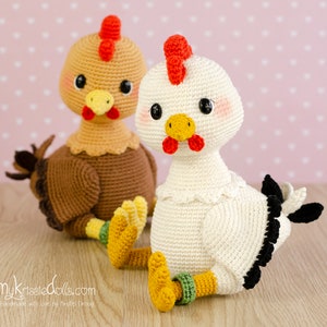 Crochet Pattern - My Little Chickens - Etsy