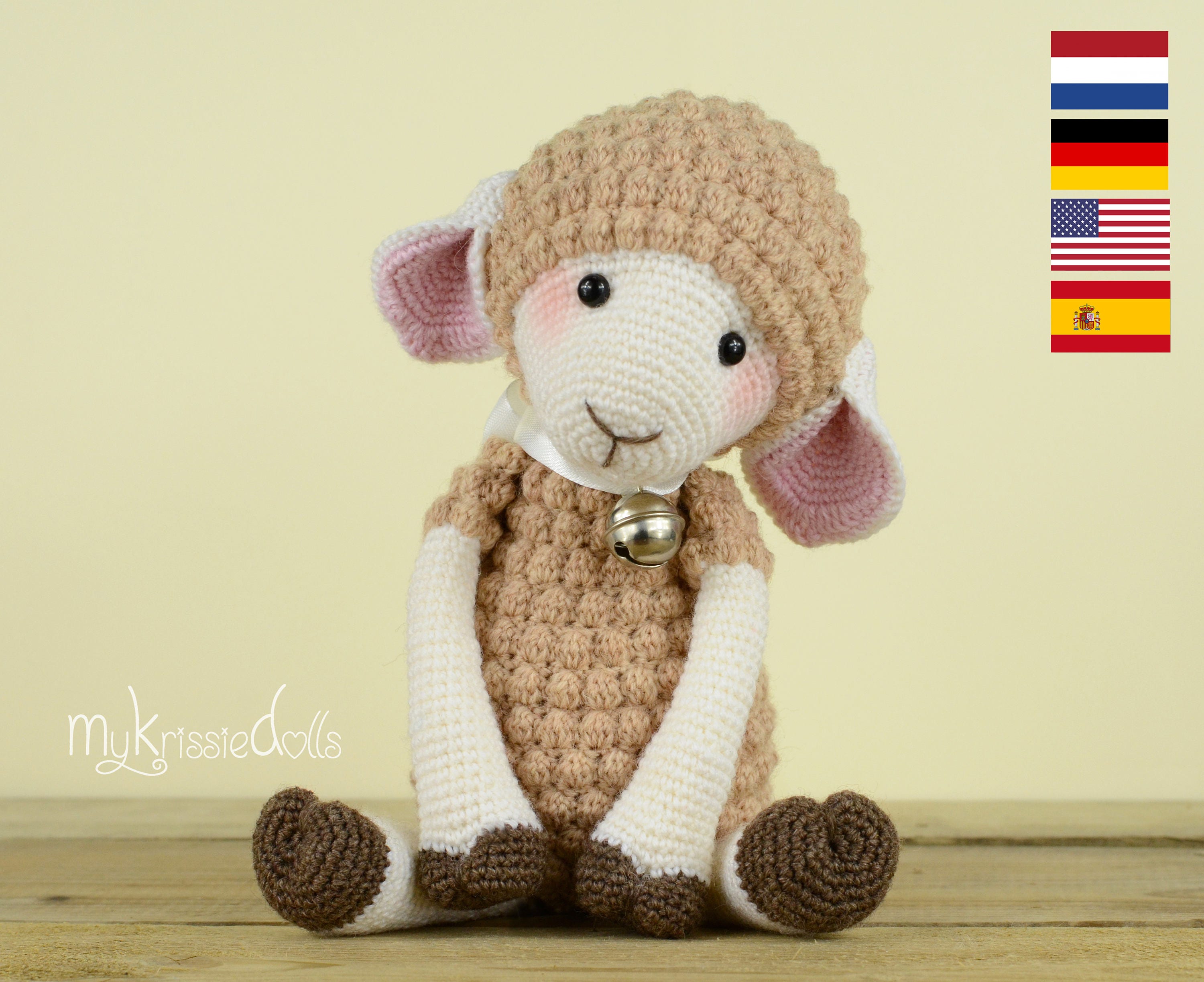 Crochet Pattern - Sheep Mollie - Etsy