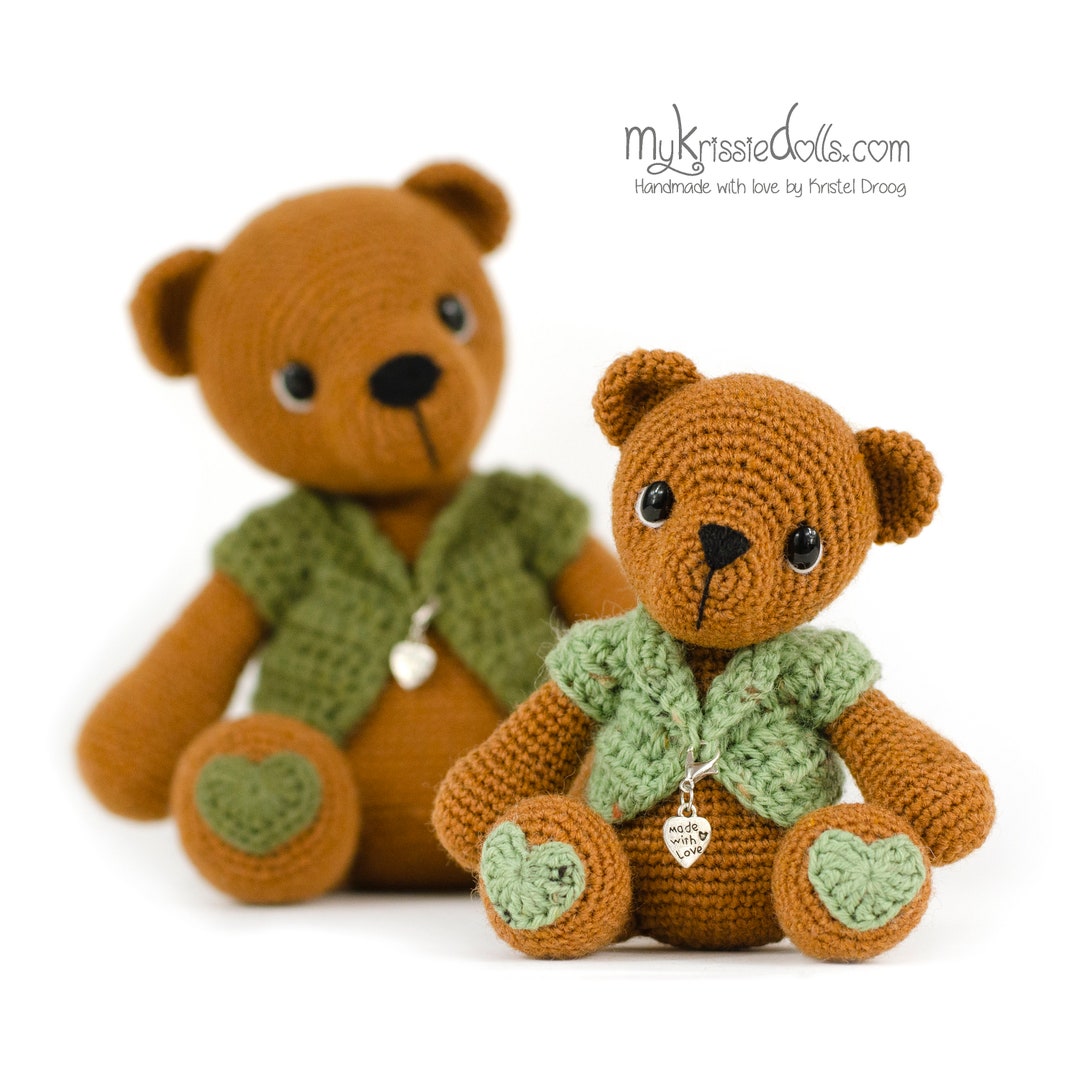 Crochetpattern MINI Bear Teddy - Etsy