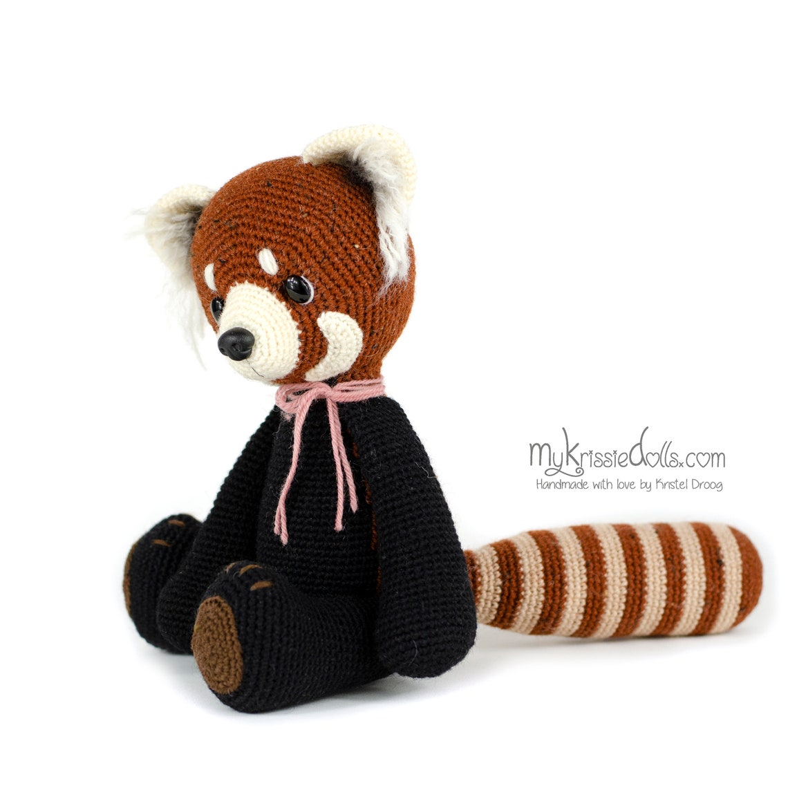 Crochet Pattern - Red Panda Ruby - Etsy