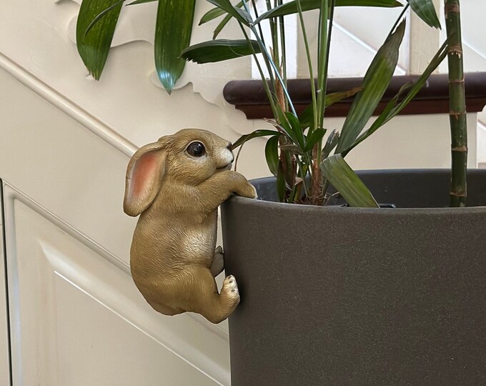 Large Hare Pot Hanger - Etsy