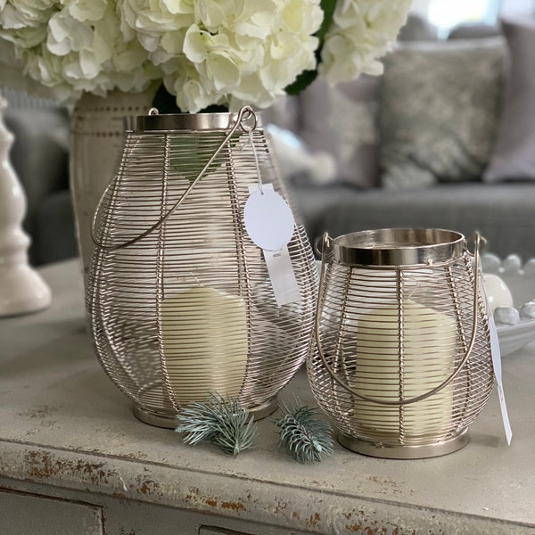 Wire Candle Holder - Etsy