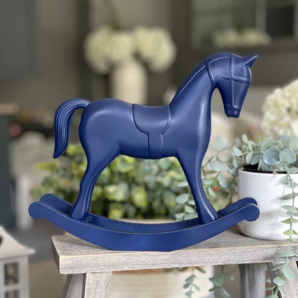 Wooden Rocking Horse - Etsy