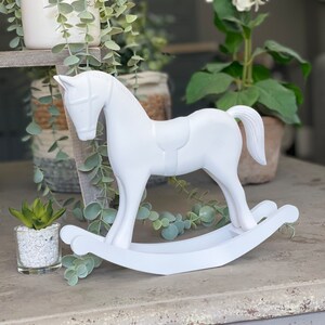 Wooden Rocking Horse - Available in 3 Colours - Etsy