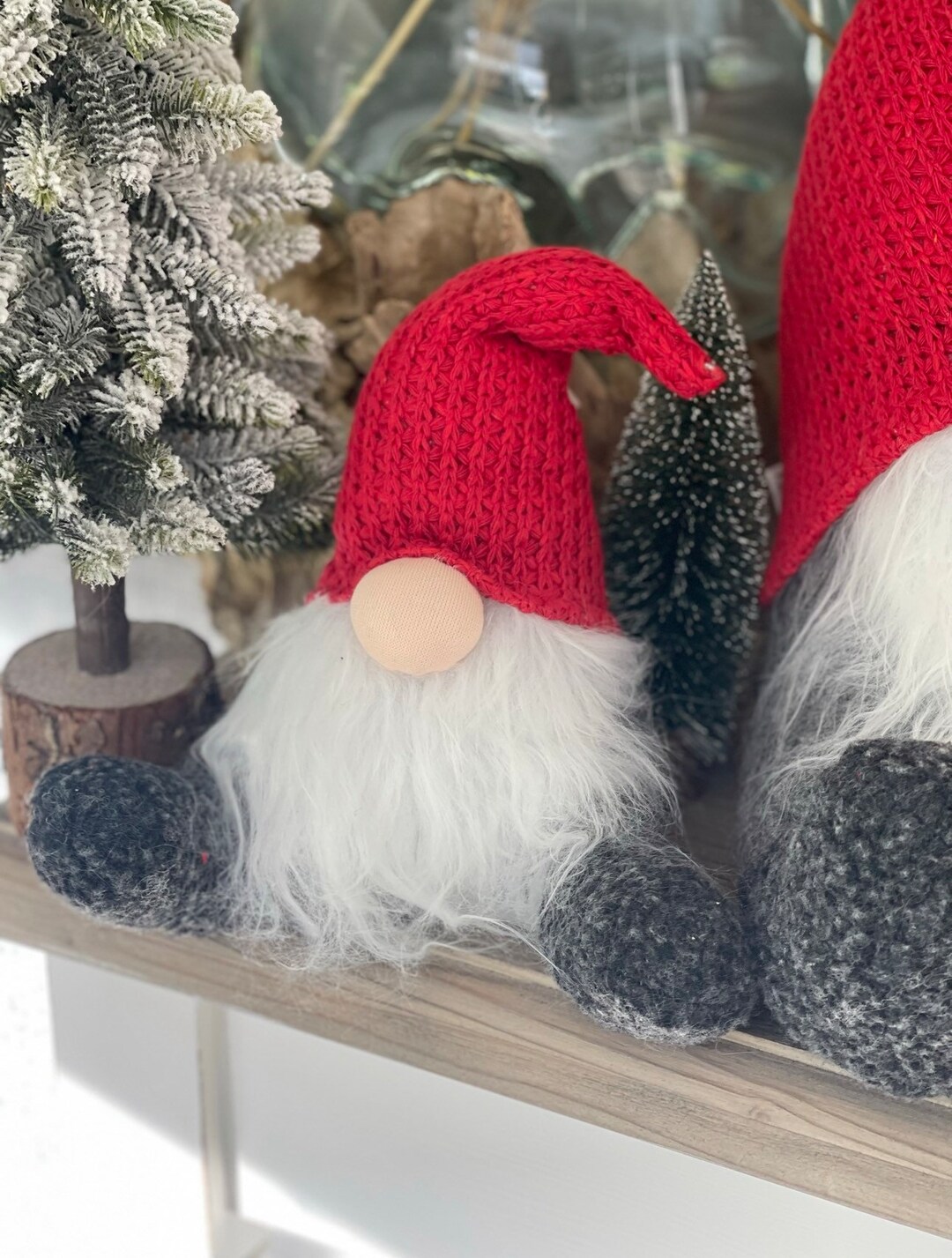 Small Festive Gonk With Red Hat - Etsy