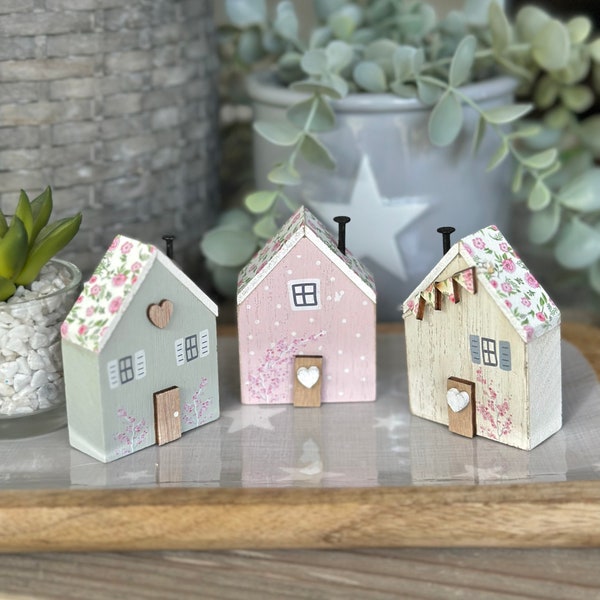 Wooden Houses - Etsy