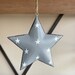 Mantelpiece Wooden Star Set White - Etsy