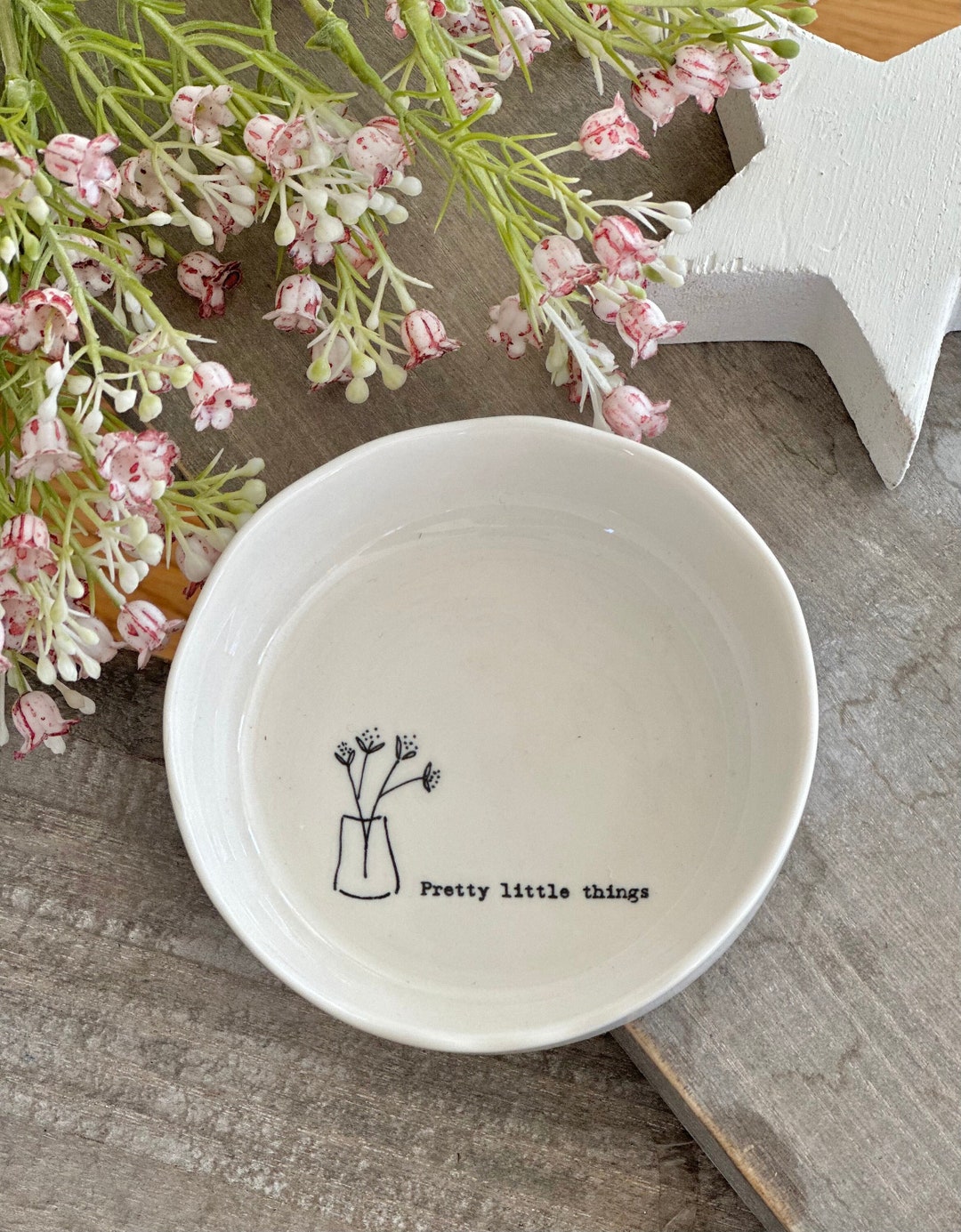 Pretty Little Things Boxed Porcelain Jewellery Dish - Etsy