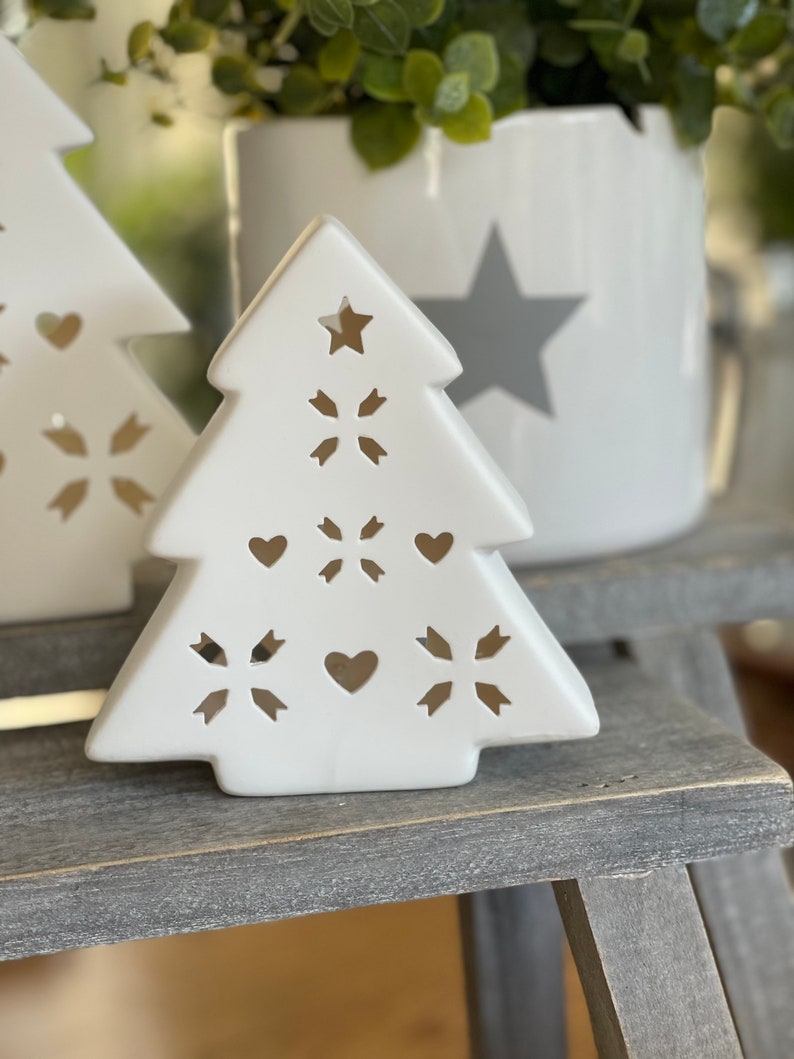 LED Christmas Tree Tea Light 2 Sizes Available - Etsy UK