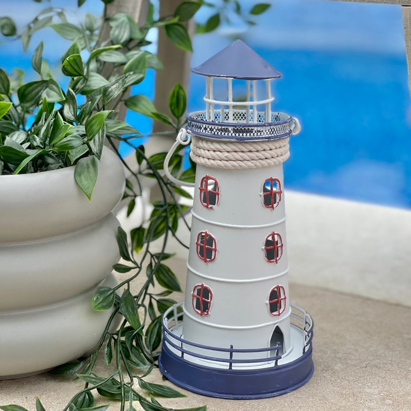 Metal Lighthouse - Etsy