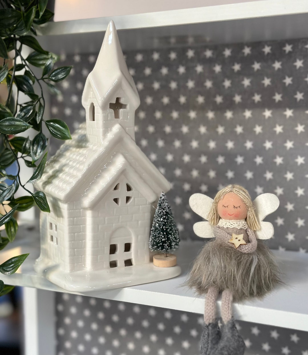 LED Church Tea Light Holder - Etsy