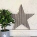 Grey Wall Star - Grey - Etsy UK