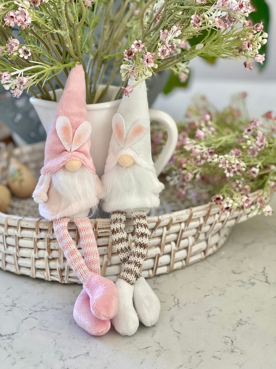 Small Bunny Gonks Pink or White - Etsy