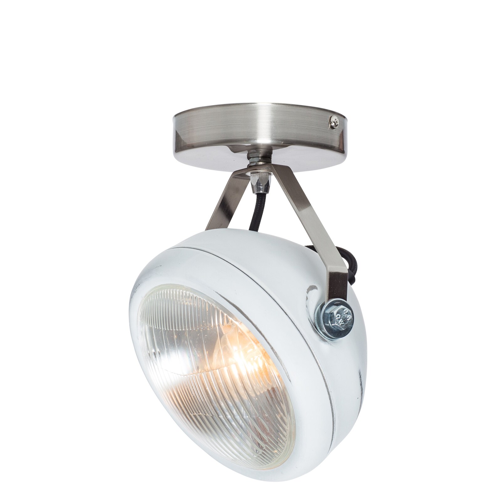 No.7 Vintage Spotlight in Black Vintage Lamp Made of | Etsy