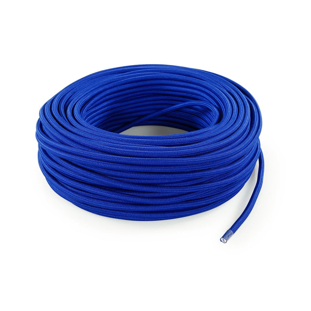 Cobalt Blue Textile Cord - Etsy