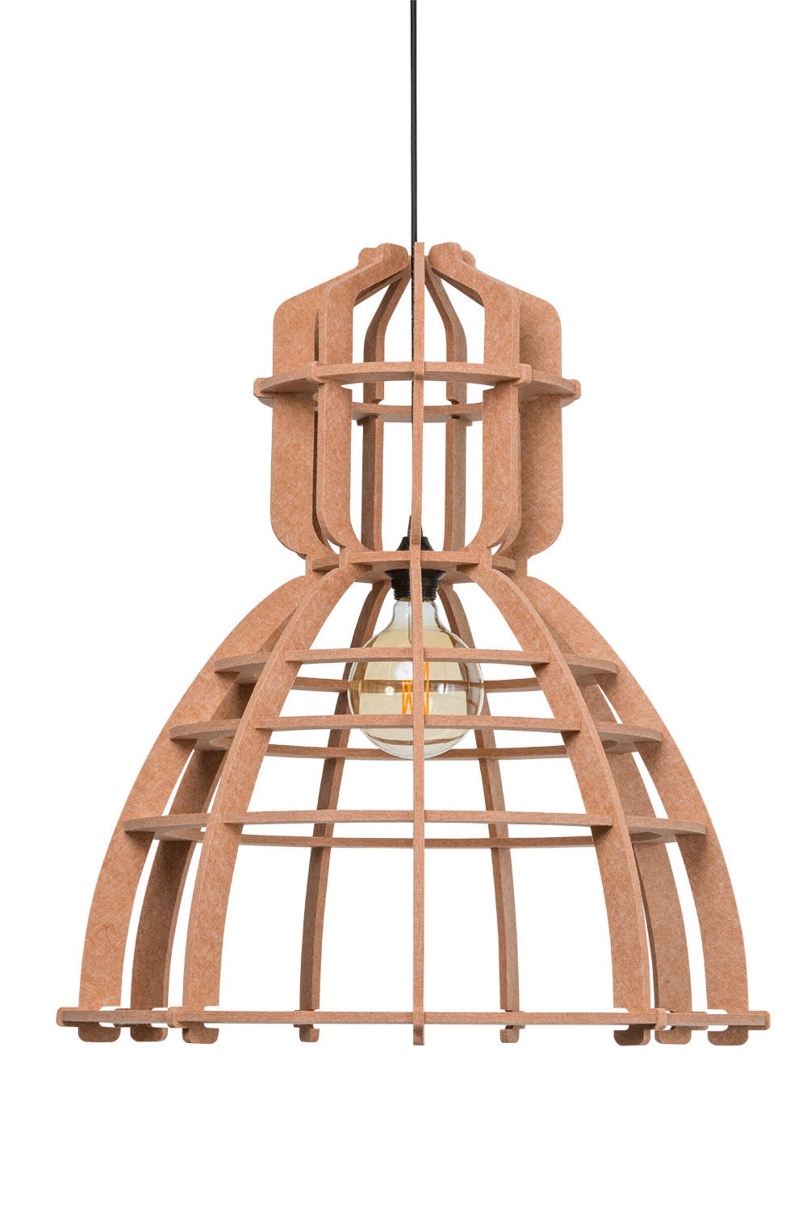 No.19xl Pendant Lamp in PET Felt - Dutch Design Lighting - Industrial ...