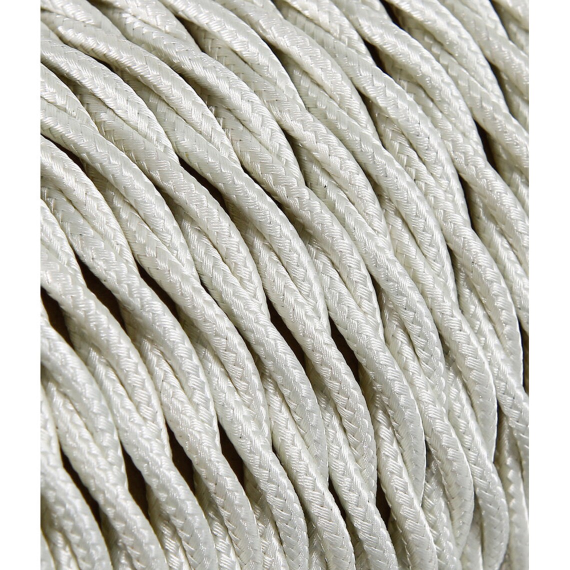 Torcido Ivory Textile Cord - Etsy