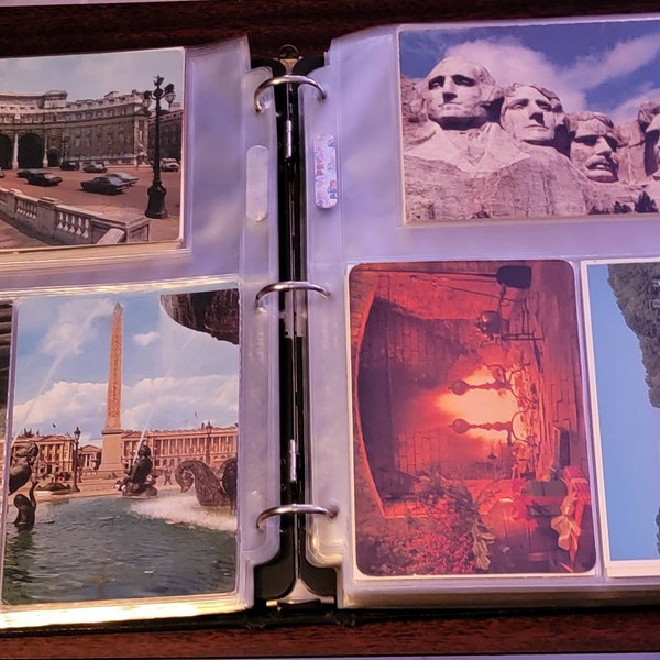 Postcard Album - Etsy