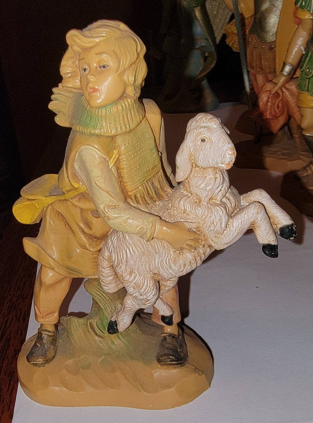 Fontanini Aaron Shepherd Boy - Etsy