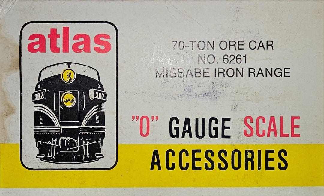 Missabe Iron Range Ore Car Atlas Trains O - Etsy