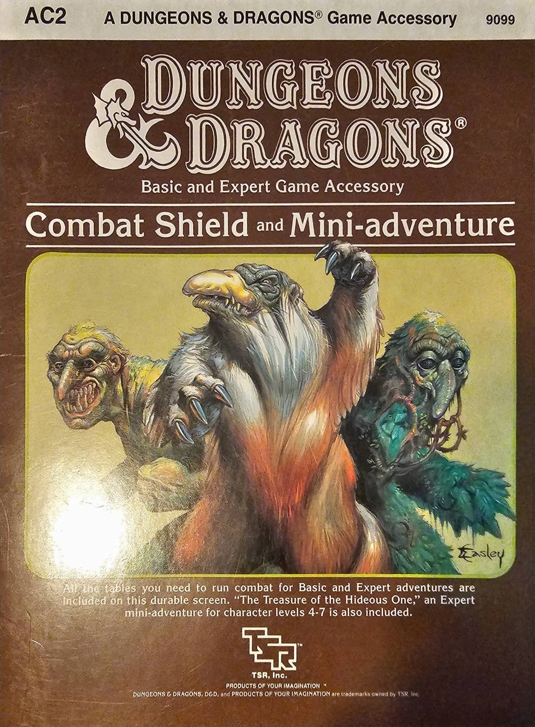 Dungeons & Dragons Combat Shield and Mini-adventure - Etsy