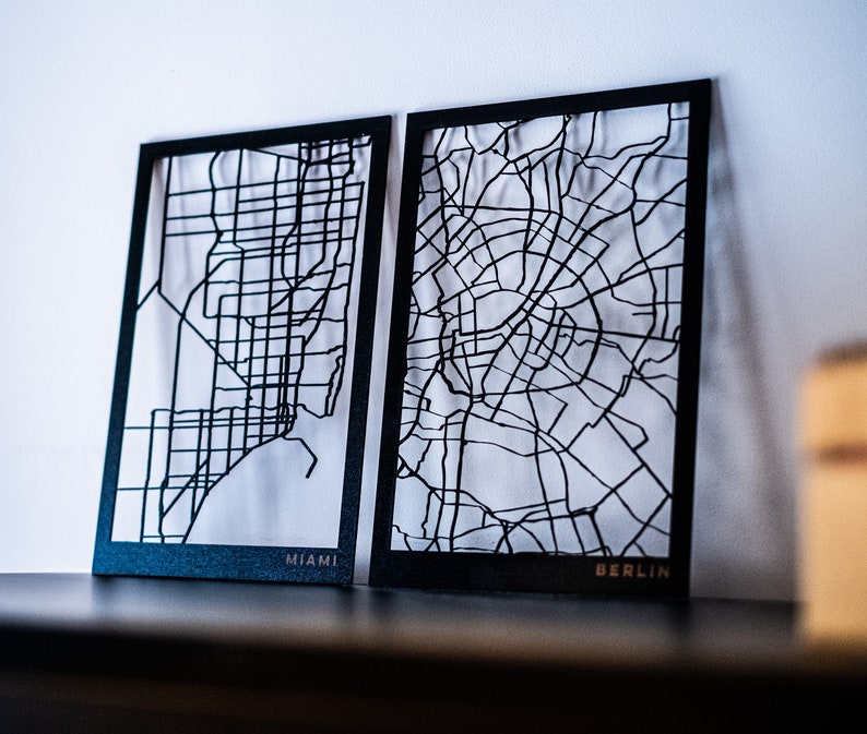 Laser Cut Map Custom Wood Map Laser Map Wood Engraving.. - Etsy Ireland