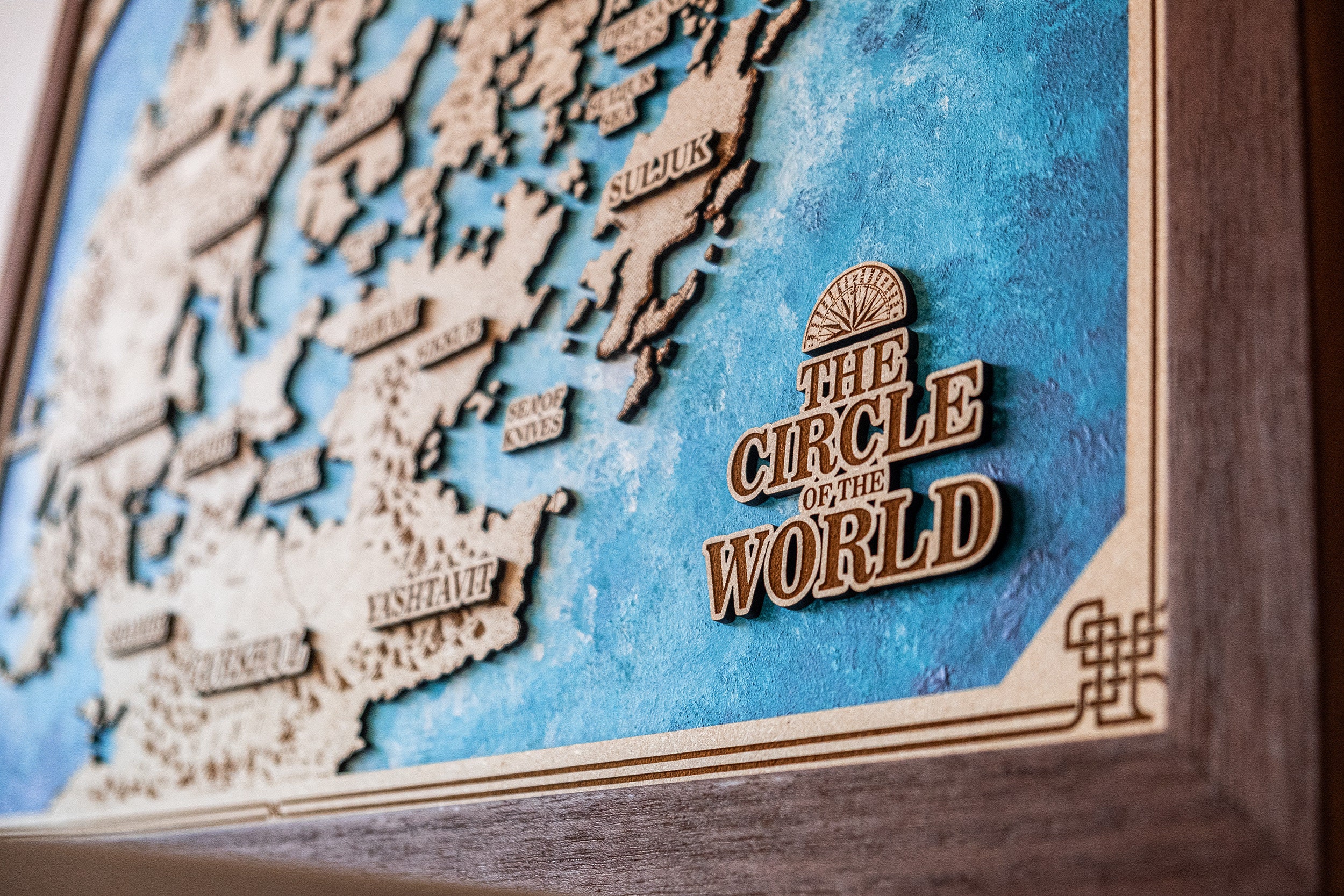 Fantasy Wood Maps. We create your favorite fantasy map in wood. Video ...