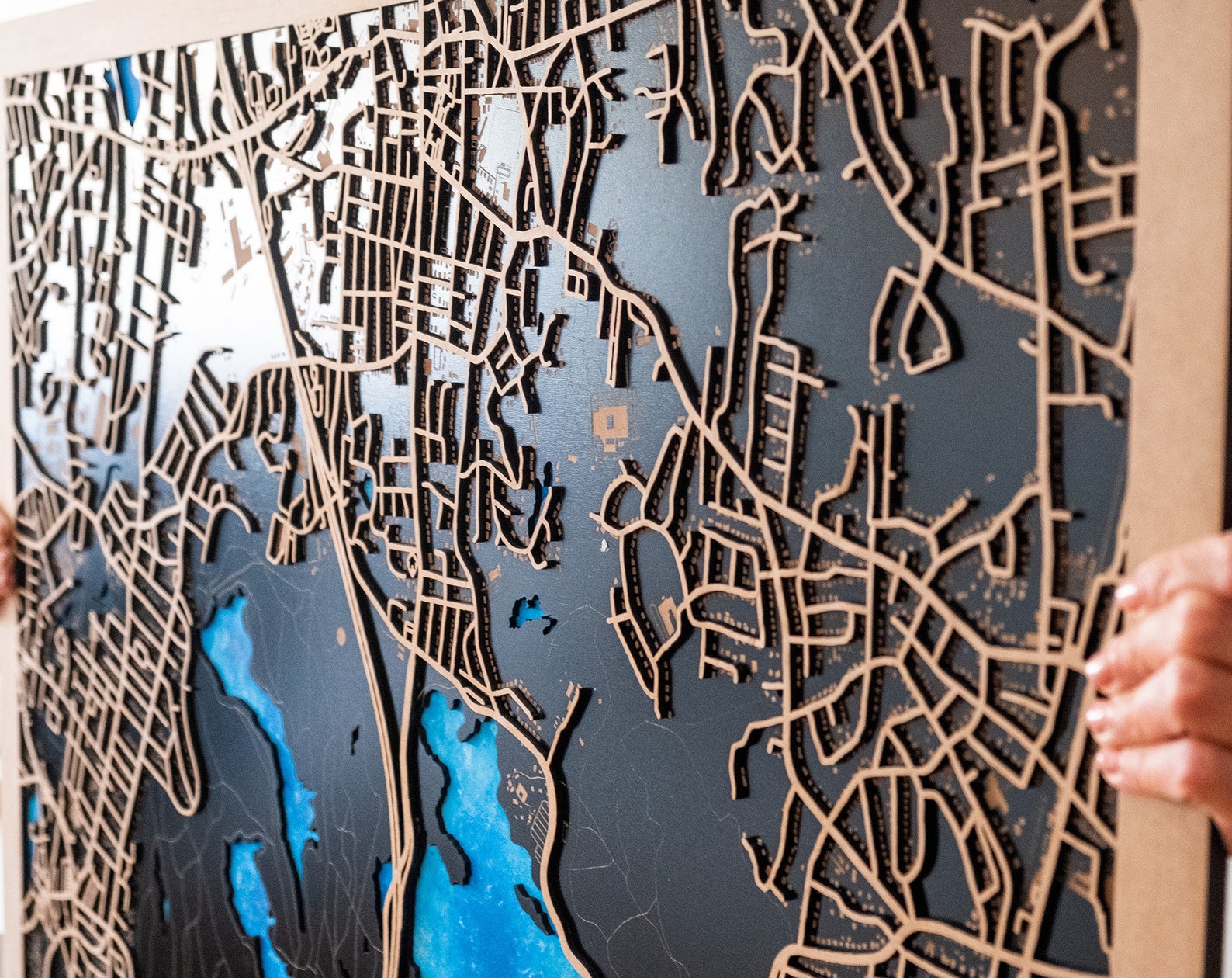 Push Pin Map. Wooden World Map. Wood Map. Wooden Map. Laser - Etsy