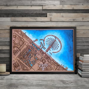 Laser Wood Decor City Wooden Map Laser Engraved Custom Map Art Wood Map ...