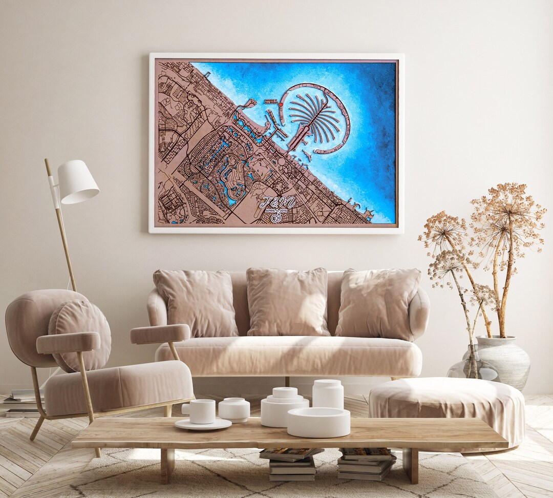 Laser Wood Decor City Wooden Map Laser Engraved Custom Map Art Wood Map ...