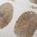 Fingerprint Photo Woodcut. Decoration With Couple or Family Hands ...