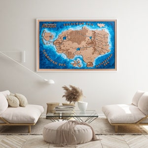 Custom Fantasy Map | Fantasy Style Map | Custom World | Worldbuilding ...