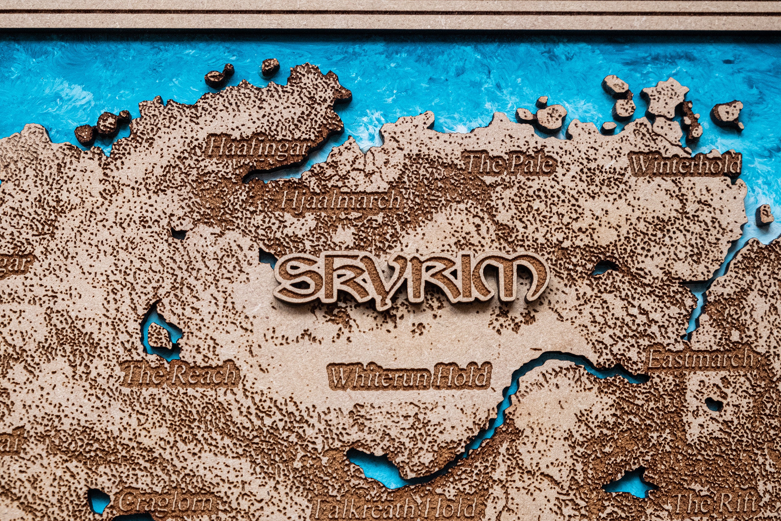 Skyrim Map Tamriel Map Map of Skyrim Skyrim Map Poster - Etsy Israel