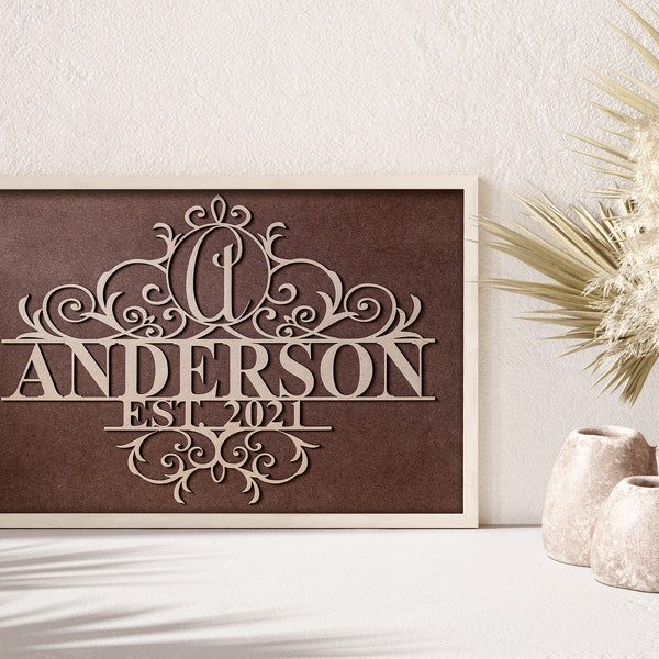 Initial Wall Hanging - Etsy