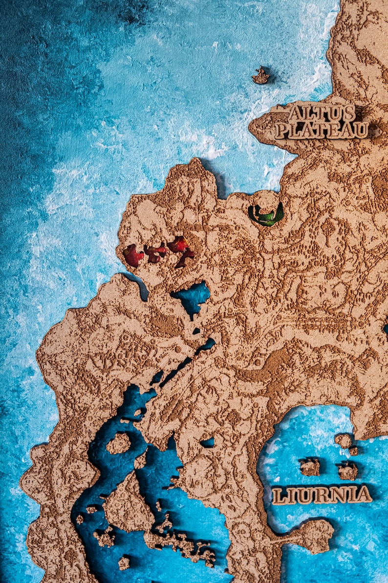 Elden Ring Map Wood the Lands Between Map Elden Ring the - Etsy Australia