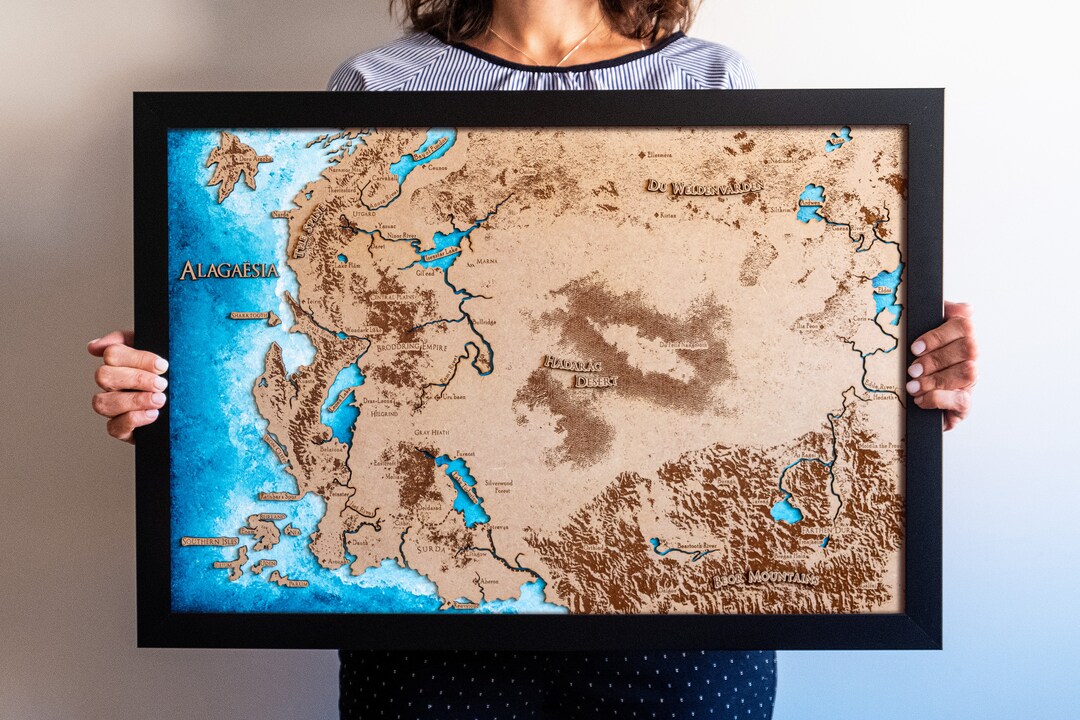 Alagaesia Eragon Map Gift for Him Eragon Map Alagaesia Map - Etsy