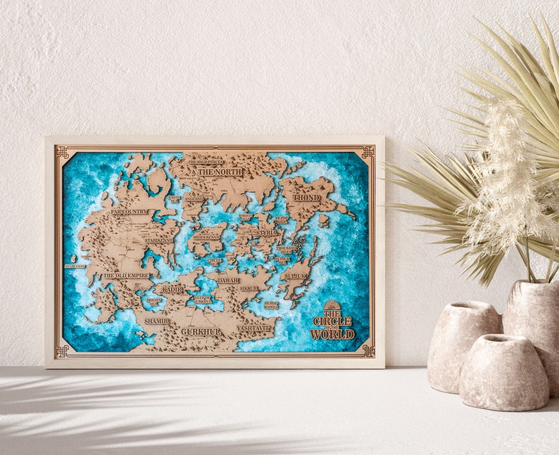 The Fisrt Law Map, the Circle of the World Map, Map First Law, Map ...