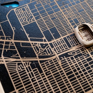 3D Football Custom Wood Stadium. Wood Stadium. Decor Stadium Map. Laser ...