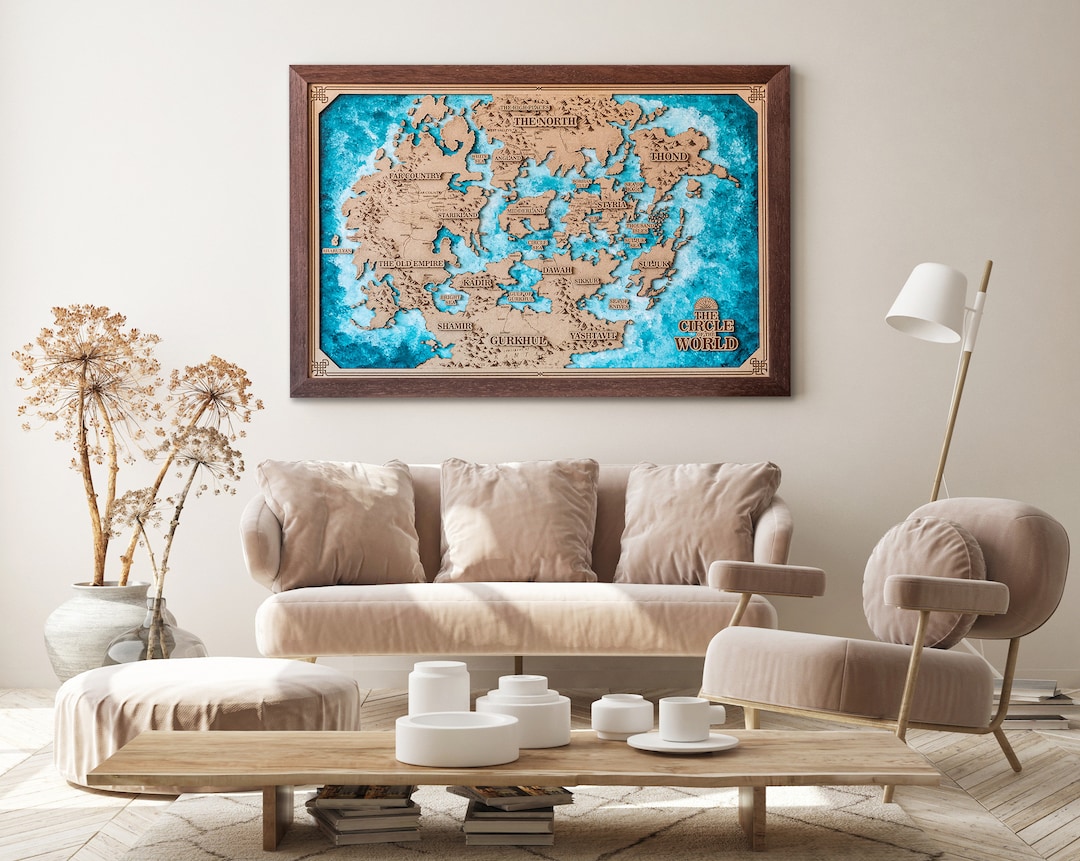 The Fisrt Law Map, the Circle of the World Map, Map First Law, Map ...