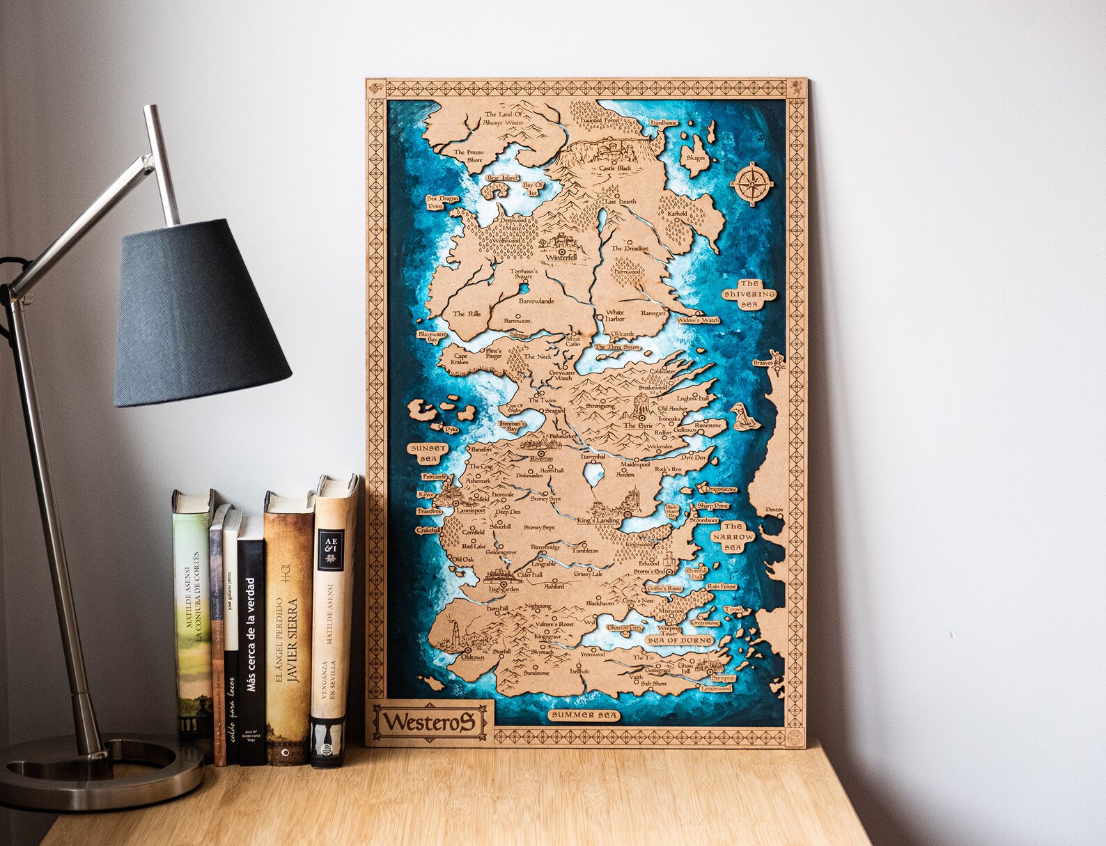 Westeros Game of Thrones Westeros Map Westeros Poster Game - Etsy