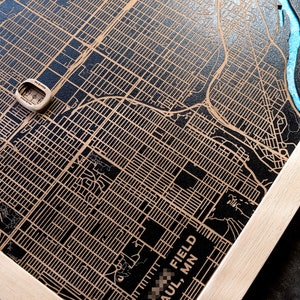 3D Soccer Custom Wood Stadium. Wood Stadium. Decor Stadium Map. Laser ...