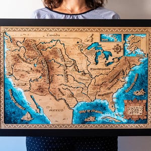 Skyrim Map, Tamriel Map, Map of Skyrim, Skyrim Map Poster, Elder ...