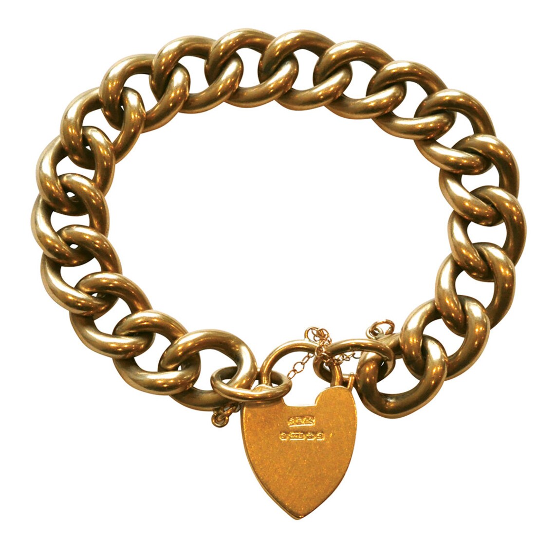 Vintage Curb Link Bracelet - Etsy