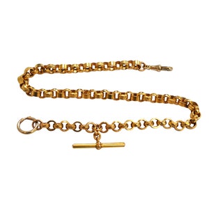 Vintage Gold Watch Chain - Etsy