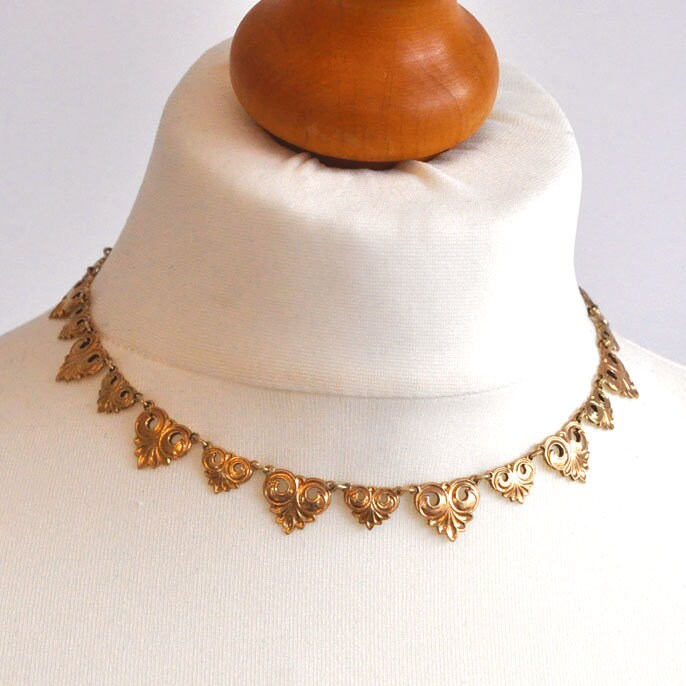 Fancy Link Collar - Etsy